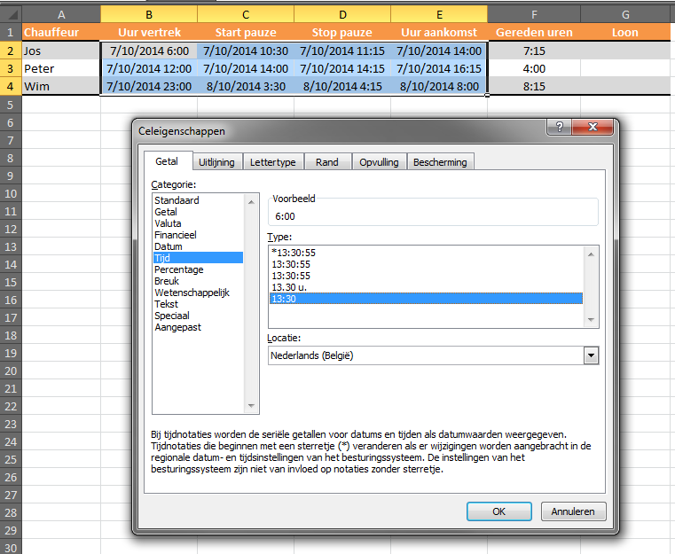 Excel | Rekenen met datums en tijden, rocket science? | EXHELP.BE